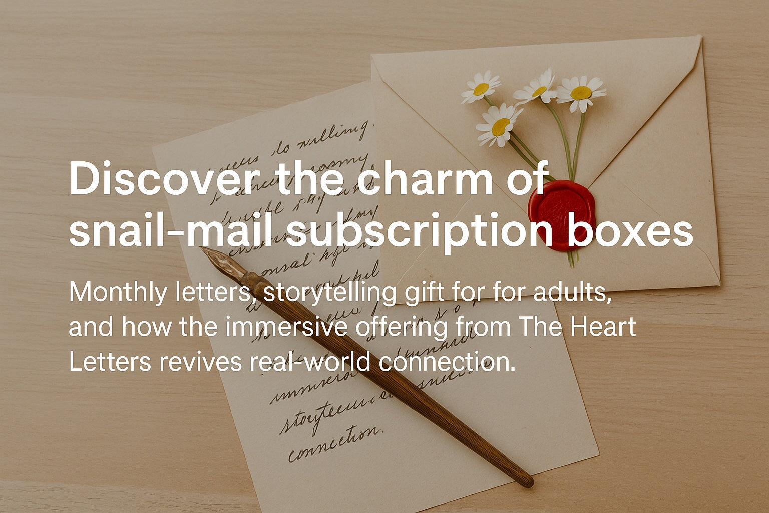 Why Snail Mail Subscription Boxes Are the Next Big Thing for Grown‑Up ...